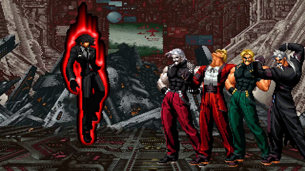 [KOF Mugen] Kulou vs Rugal Bernstein Team - YouTube