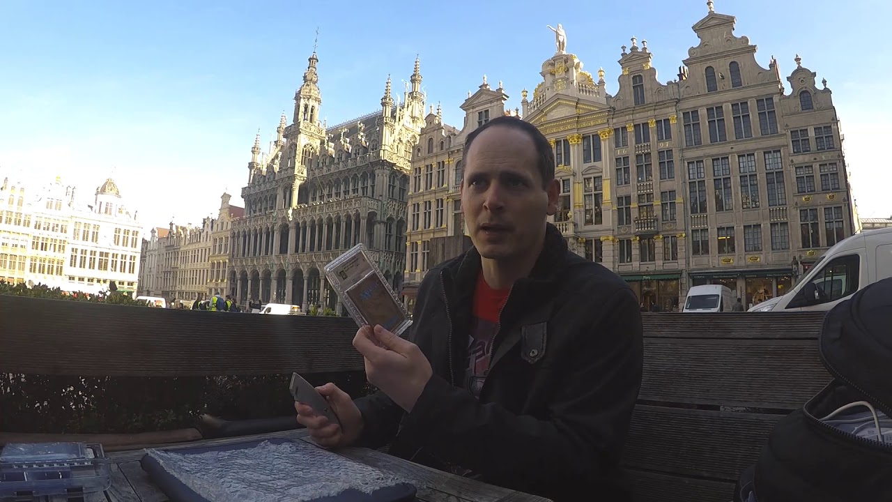 MTG Magic the Gathering Beta Booster Pack Unboxing and Opening Brussels ...