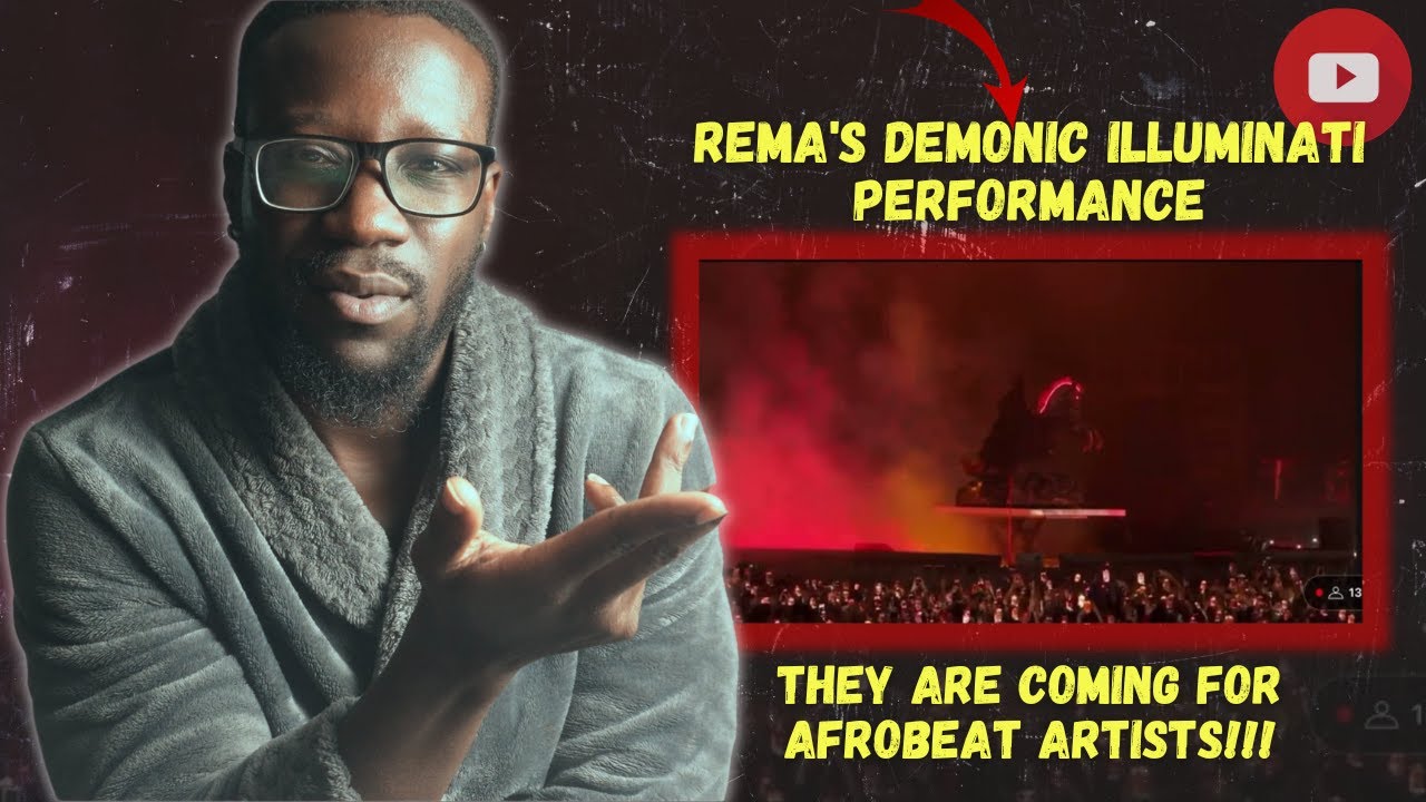 Rema's Demonic Illuminati Performance reaction - YouTube