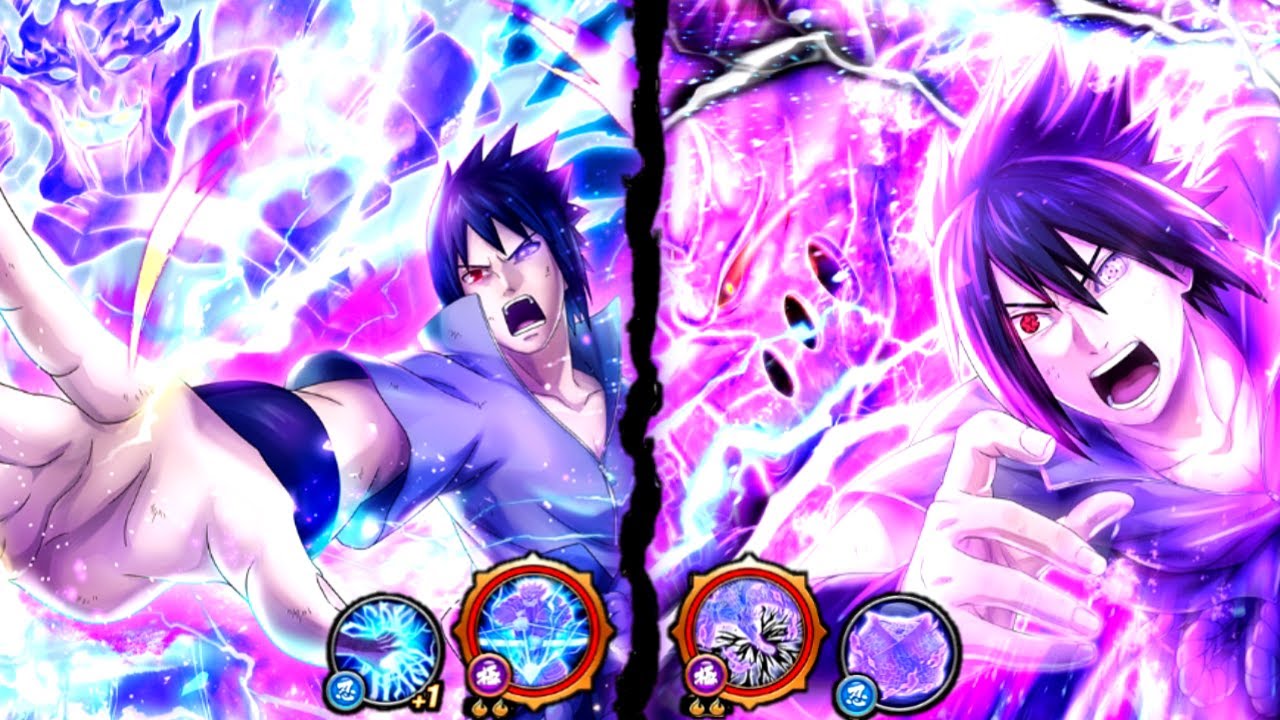 Sasuke The Final Showdown VS Sasuke Rinne Sharingan Shadow EX ReKit ...