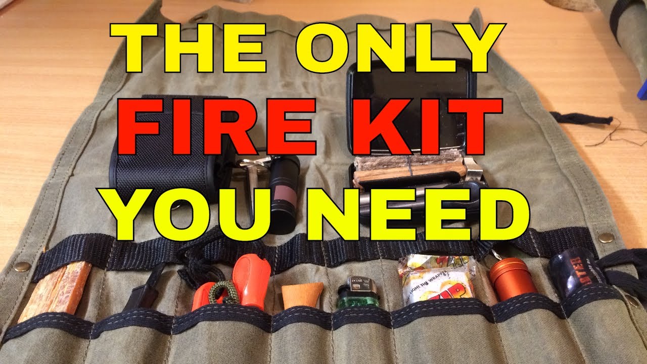 Bushcraft | Fire Kit 2018 - YouTube