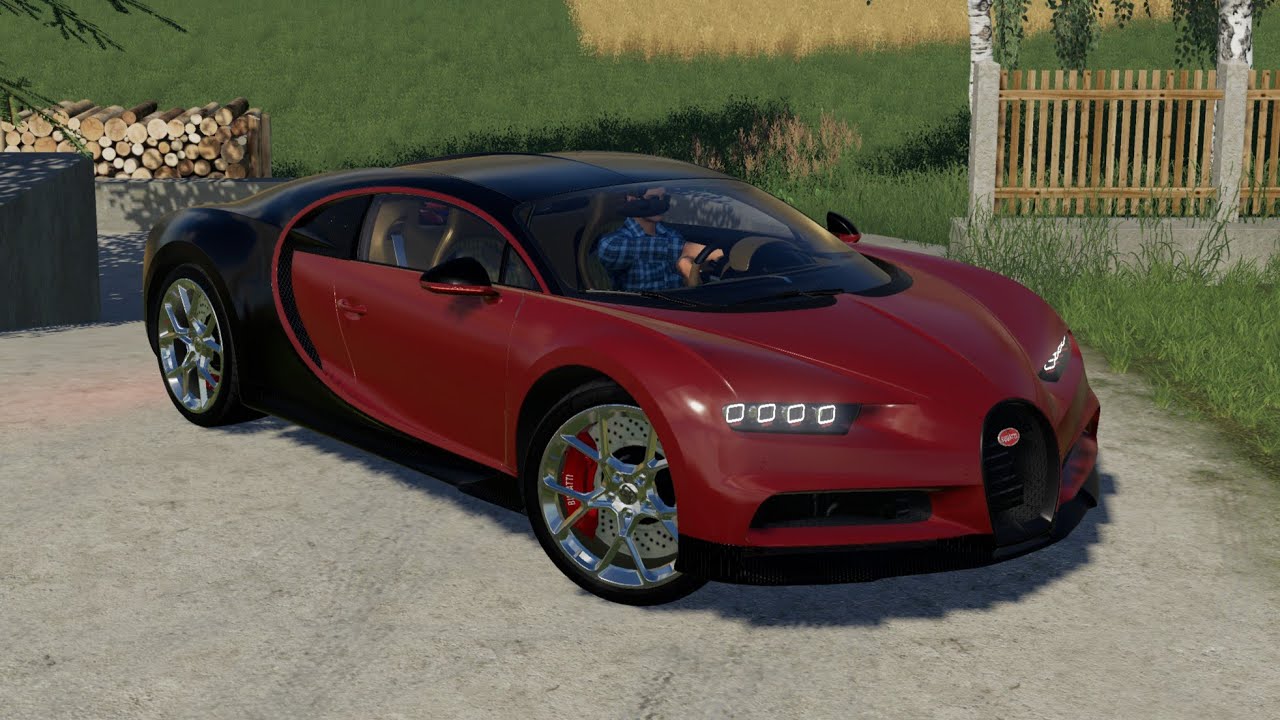 Bugatti Chiron - Farming Simulator 2019 [FS 19 LS19 Luxury Fast Car Mod ...