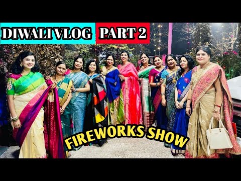DIWALI VLOGS 2023 | PART 2 | DIWALI CELEBRATION | FIREWORKS SHOW ...