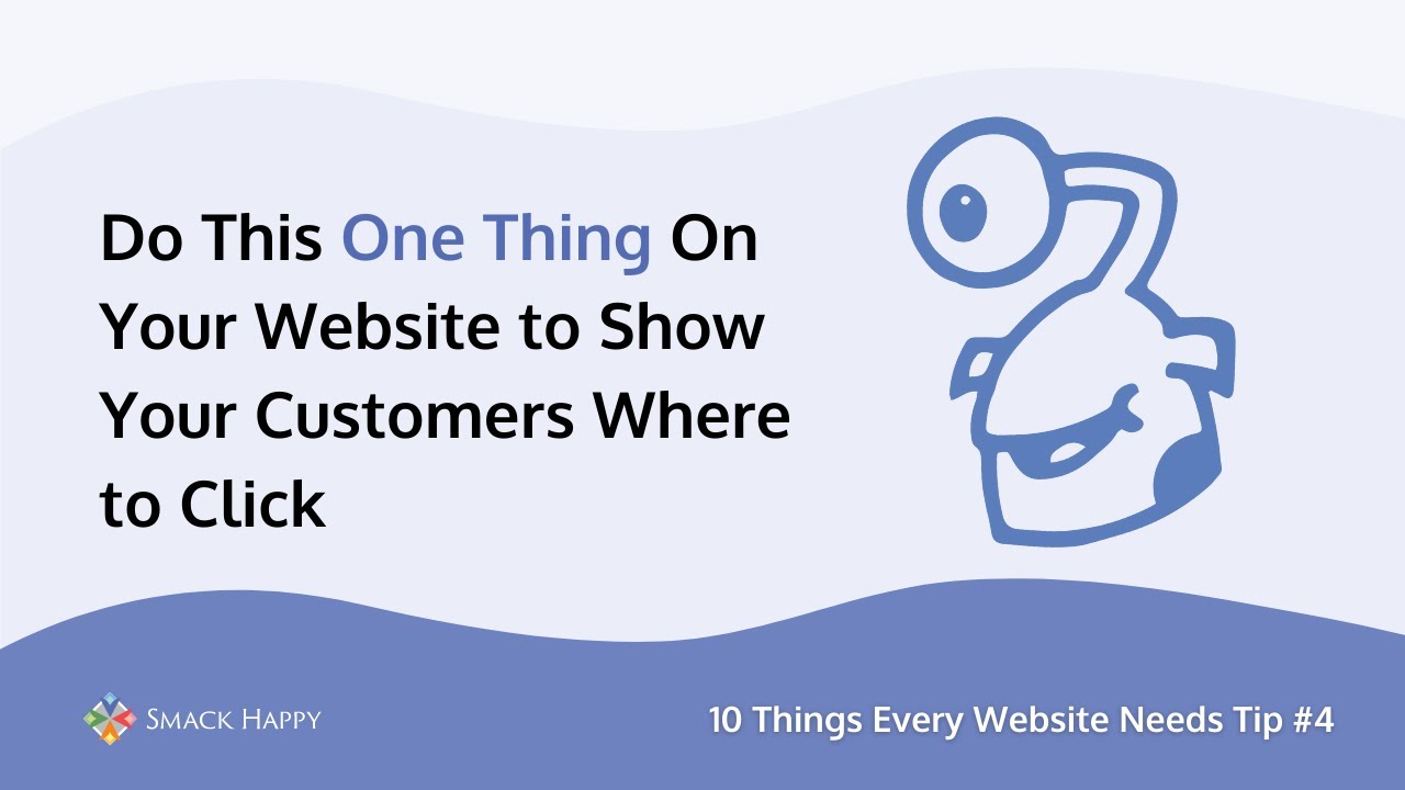 10 Things Every Website Needs - Clear Navigation - YouTube