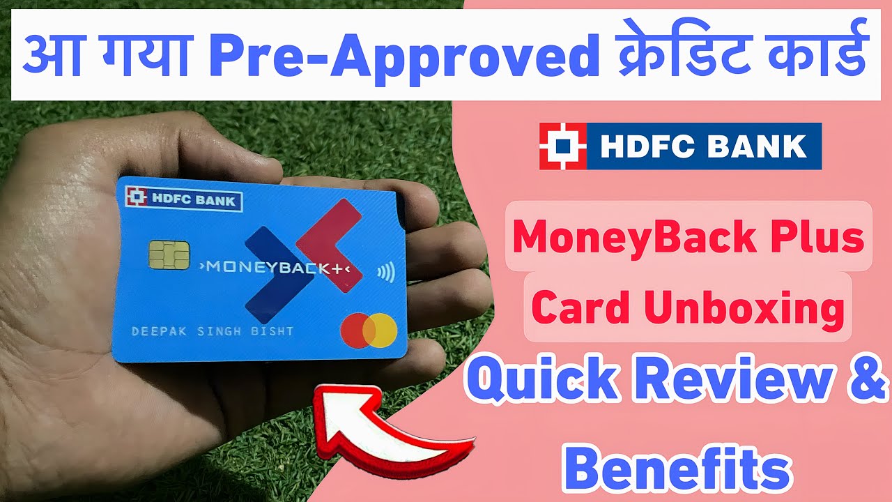 HDFC MoneyBack Plus Credit Card Unboxing Pre Approved Card Lifetime hdfc-moneyback-plus-credit-card-unboxing-pre-approved-card-lifetime