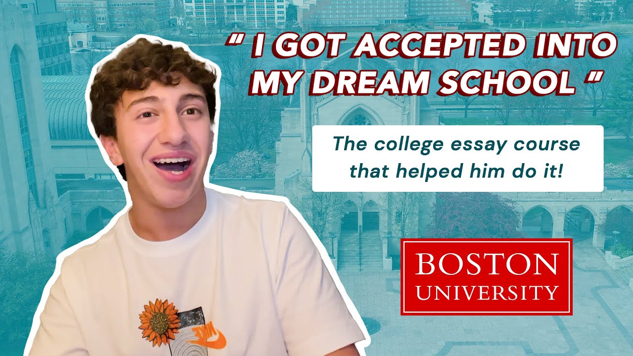 The College Essay Course That Helped Me Get Into My Dream School | Luke ...