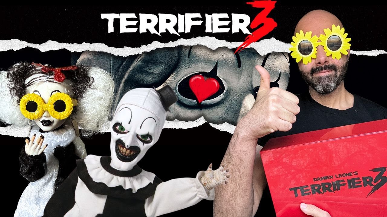 UNBOXING Terrifier 3 Collector's Edition + Art the Clown Living Dead ...