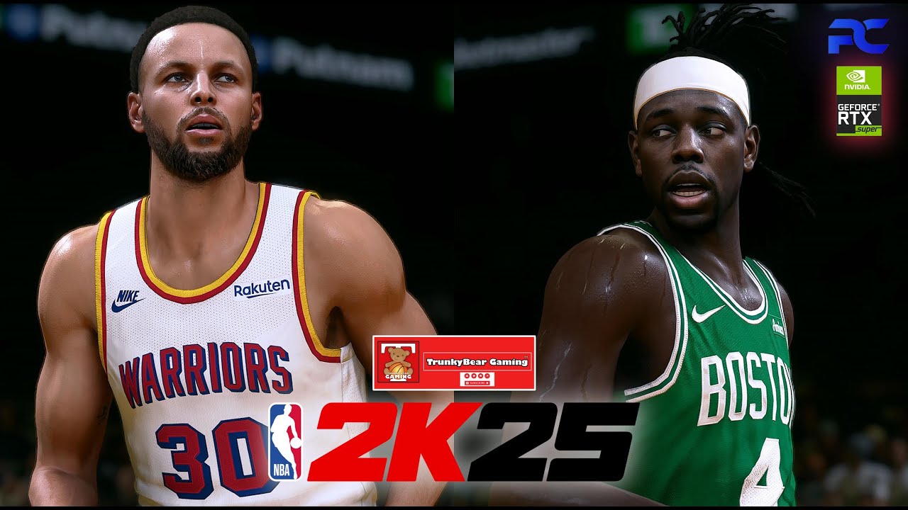 WARRIORS vs CELTICS | NBA 2024-2025 SEASON | NBA 2K25 PC GAMEPLAY ...