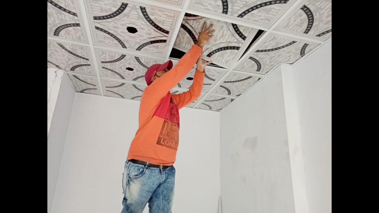2x2 T Suspension Ceiling \\ PVC Ceiling \ False Ceiling new 2021 ...