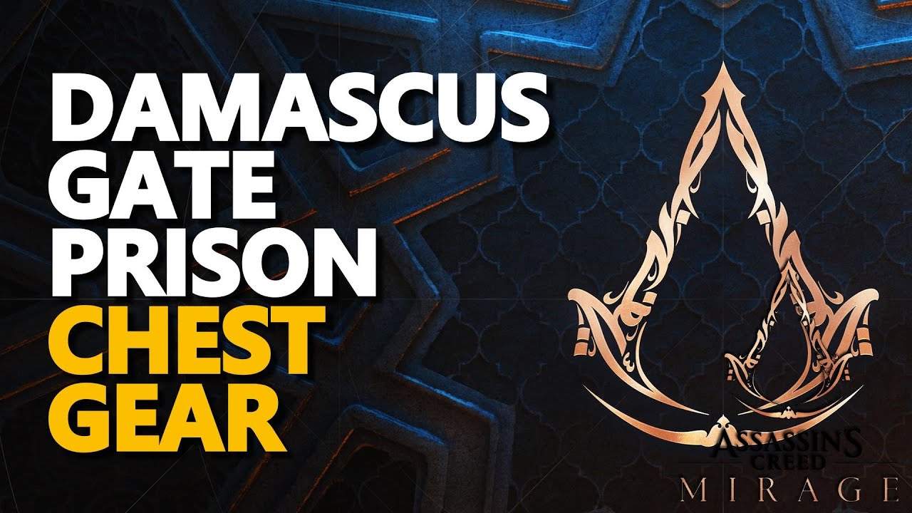 Damascus Gate Prison Chest Gear Assassin Creed Mirage - YouTube