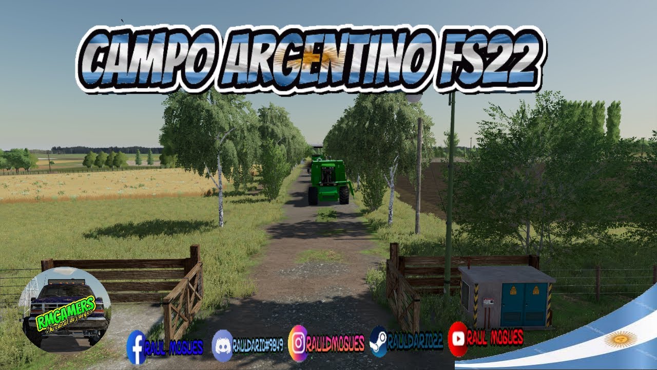 Fs22 Mods Argentinos en el Campo Argentino --- Gameplay Argentina - YouTube