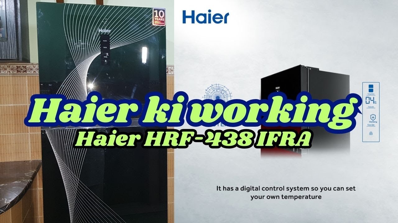 Haier 438 fridge acha hy ya bura | haier review | HRF-438IFGA - YouTube