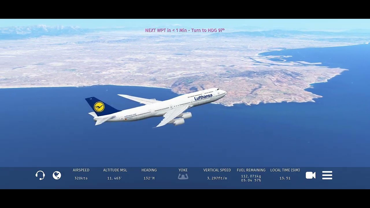 Infinite Flight Boeing 747-8i Lufthansa Los Angeles to Frankfurt Full ...