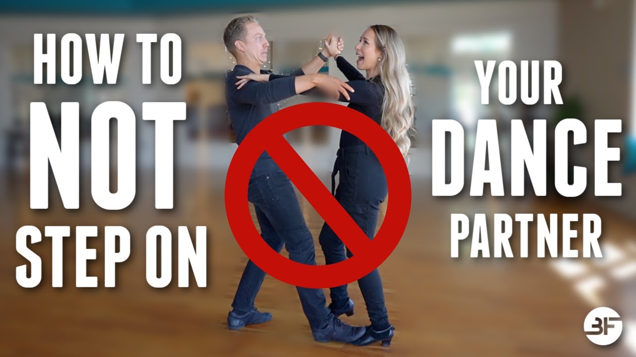 How to NOT Step on Your Dance Partner | Easy Fix! - YouTube