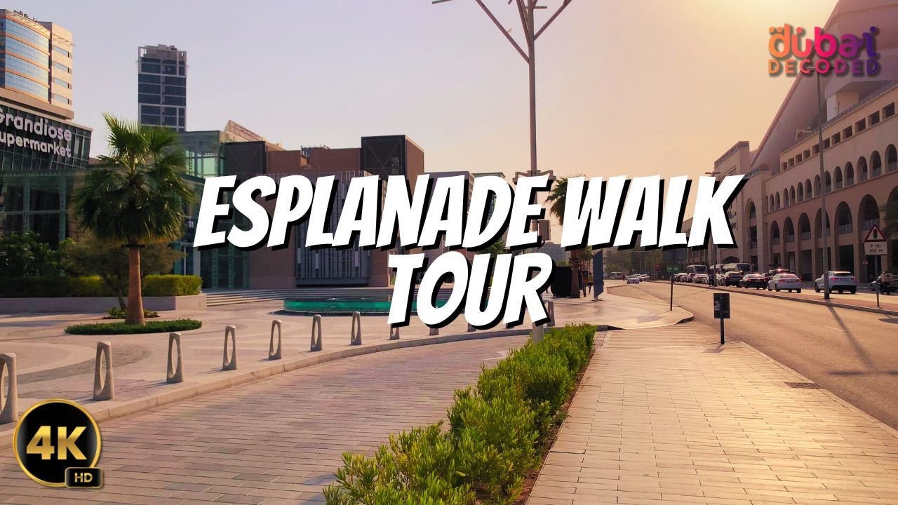 Esplanade Walk Tour (A Virtual Stroll through Luxury) - YouTube