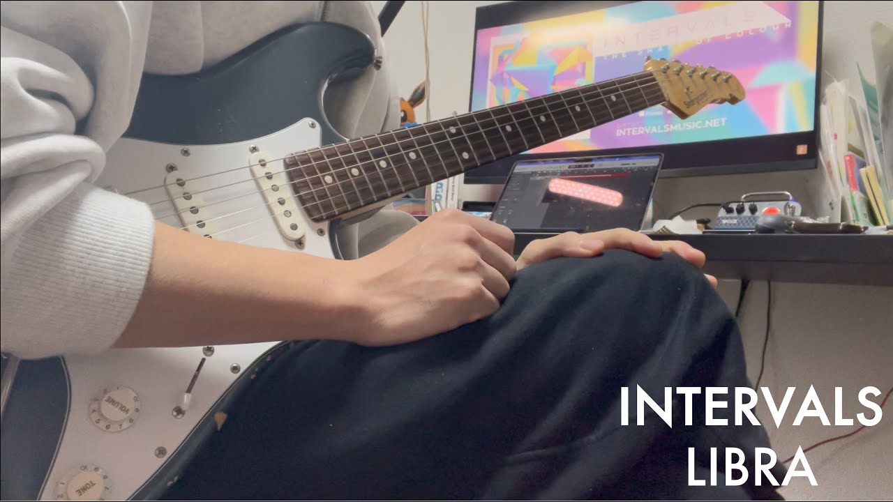 INTERVALS - libra (Guitar Cover + Plini's solo)【弾いてみた】 - YouTube