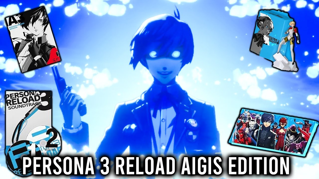 Unboxing Persona 3 Reload Aigis Edition | P3 Reload Gameplay included ...