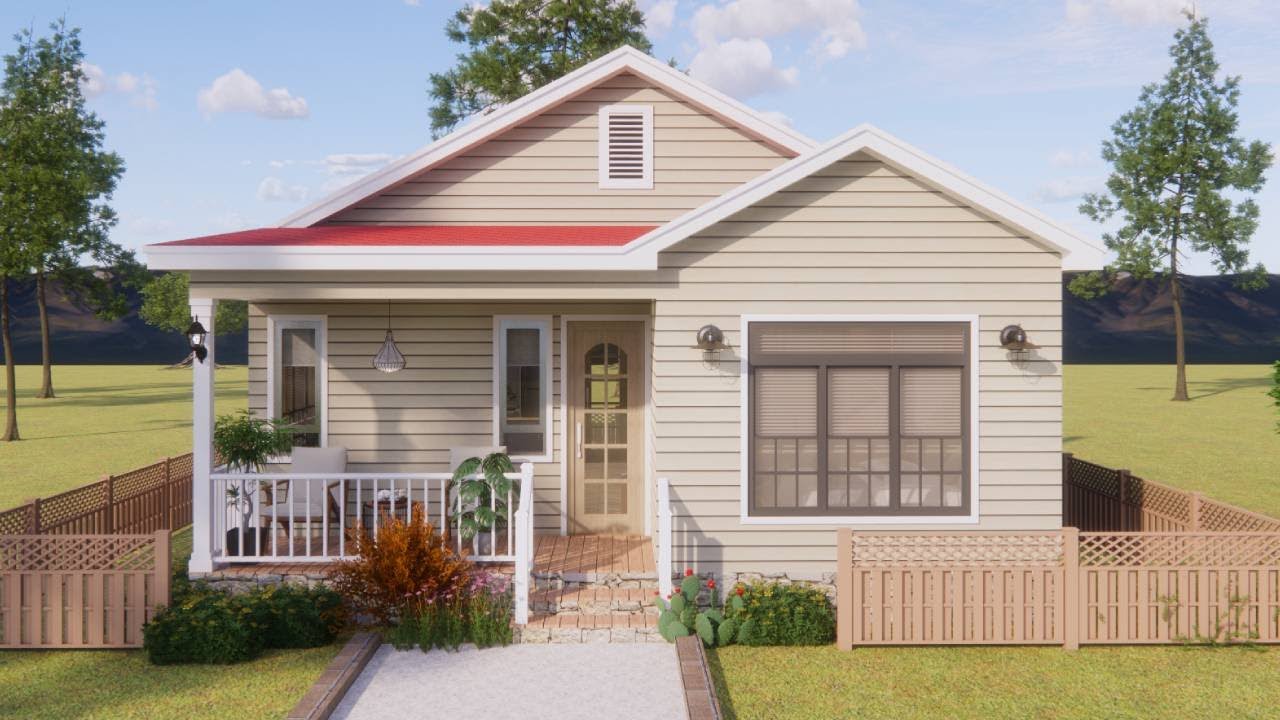 10 x 7.7 Meters - Beautiful Cottage House with Floor plan | Exploring ...