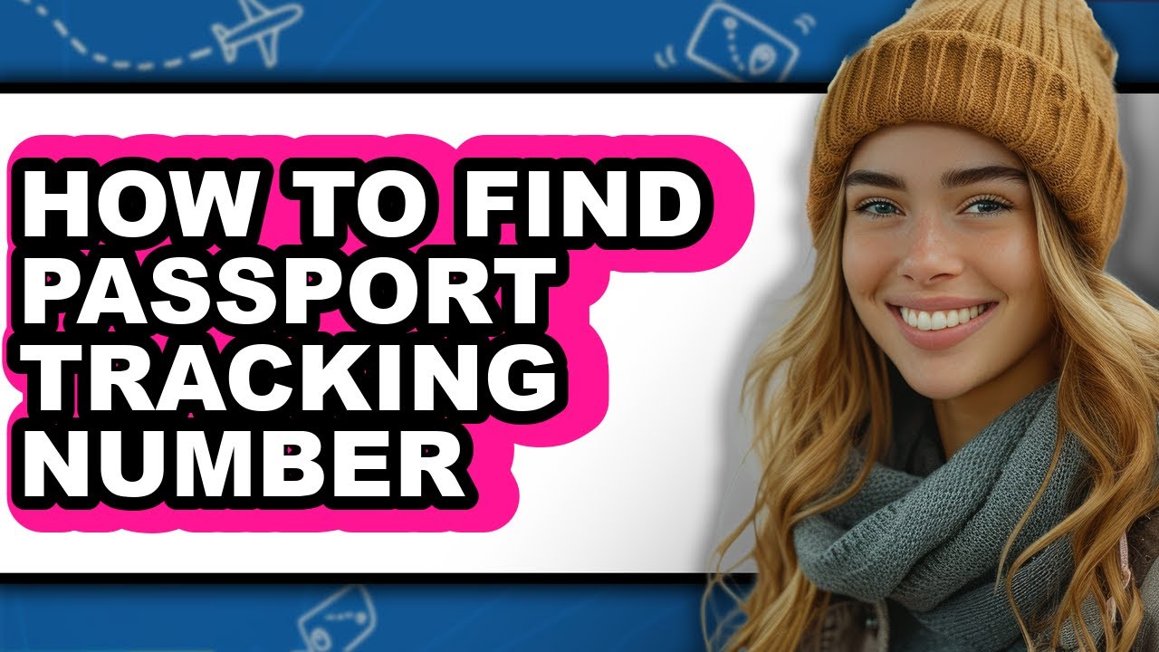 How to Find Passport Tracking Number (easy Method) - YouTube