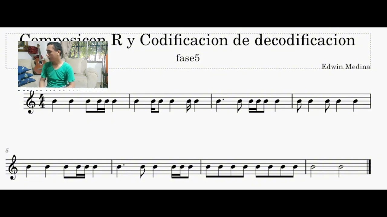 Ejercicio CR Composición Rítmica fase5 - YouTube