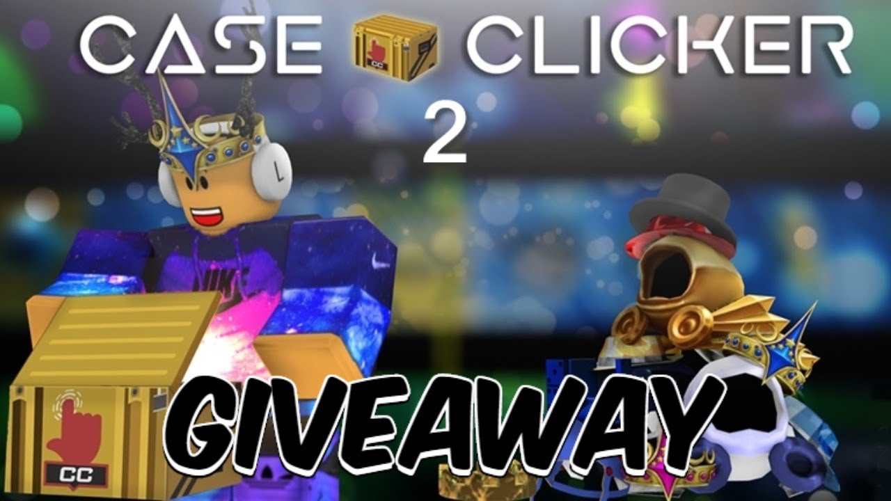 Roblox Case Clicker 2 GIVEAWAY! - YouTube