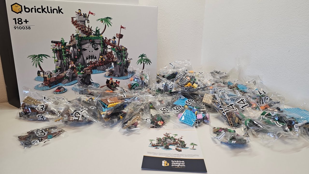 Unboxing LEGO BDP Series 2 Ominous Isle 910038 - YouTube