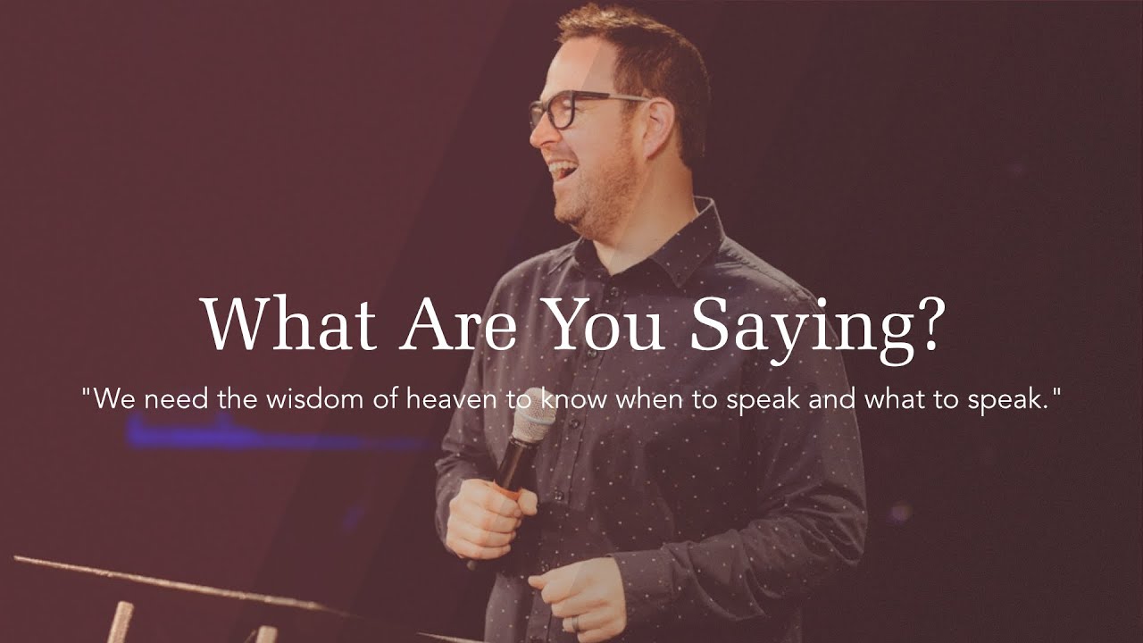 What Are You Saying? | Josh Thompson | Sunday, November 10th. 2019 ...