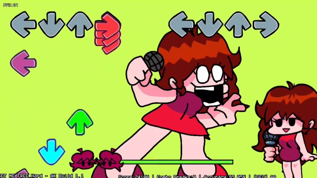 FNF: The Lost Files - Set Me Free - As Girlfriend - YouTube