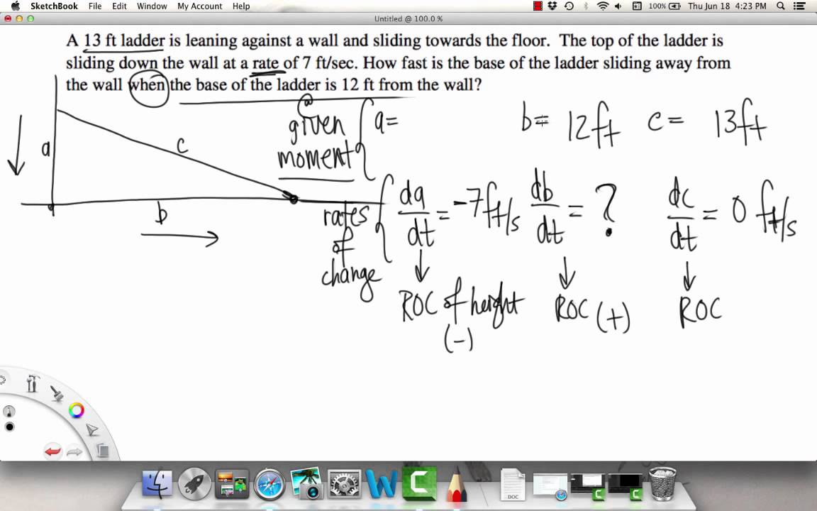 AP Calculus AB Related Rates - YouTube
