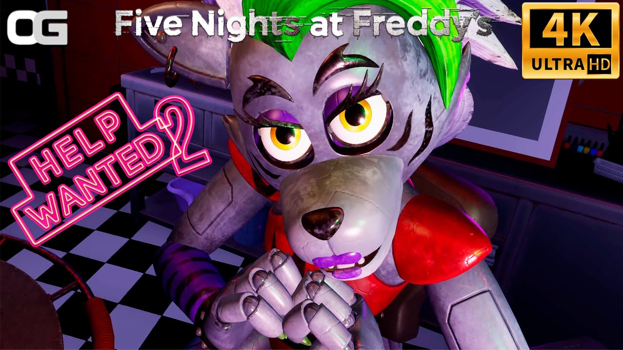 ГЛЭМ-МАКИЯЖ ДЛЯ РОКСИ | FNAF VR: Help Wanted 2 | GLAM MAKEOVER ROXY ...