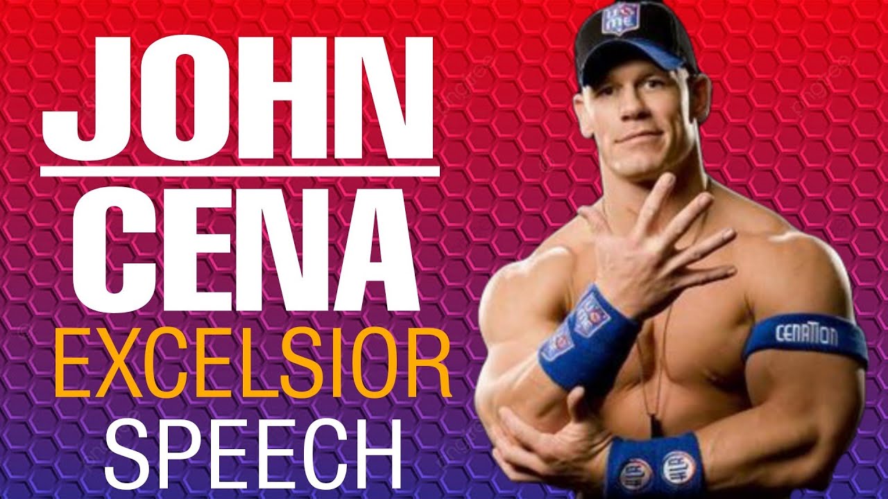 JOHN CENA MOTIVATIONAL SPEECH | We made it | improve your English ...