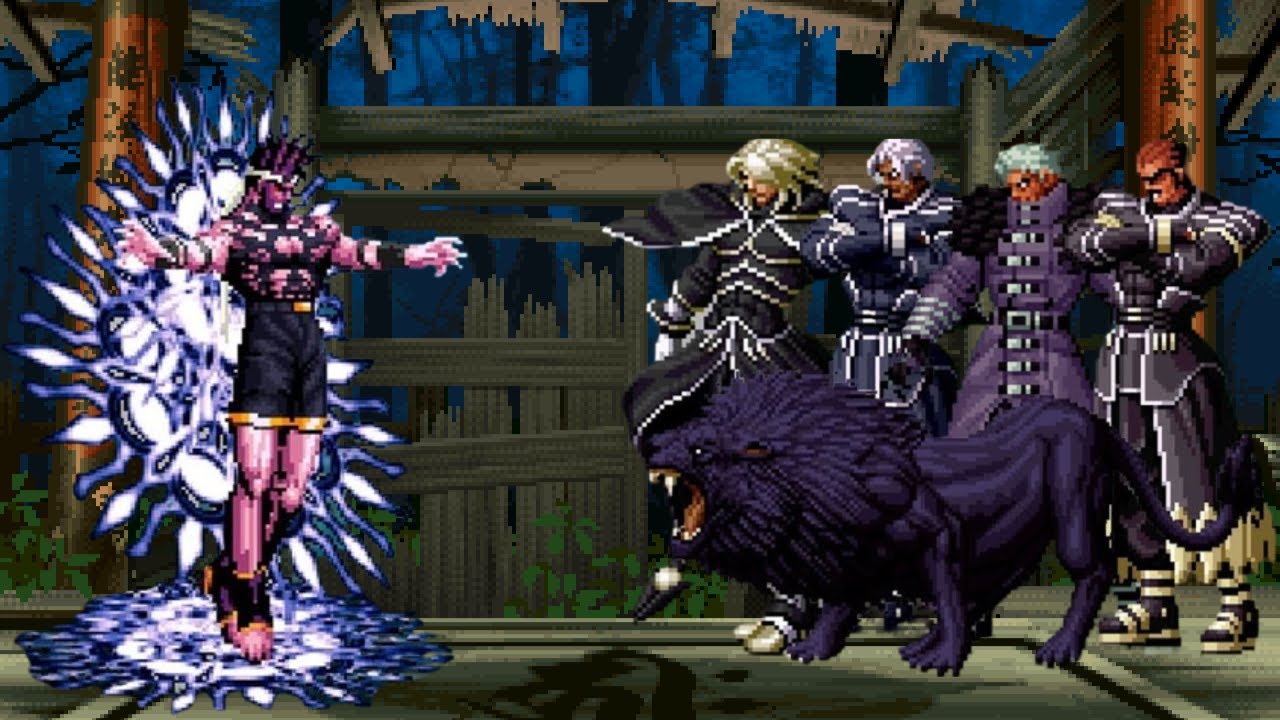 [KOF Mugen] Orochi Joe vs NESTS Boss Team - YouTube