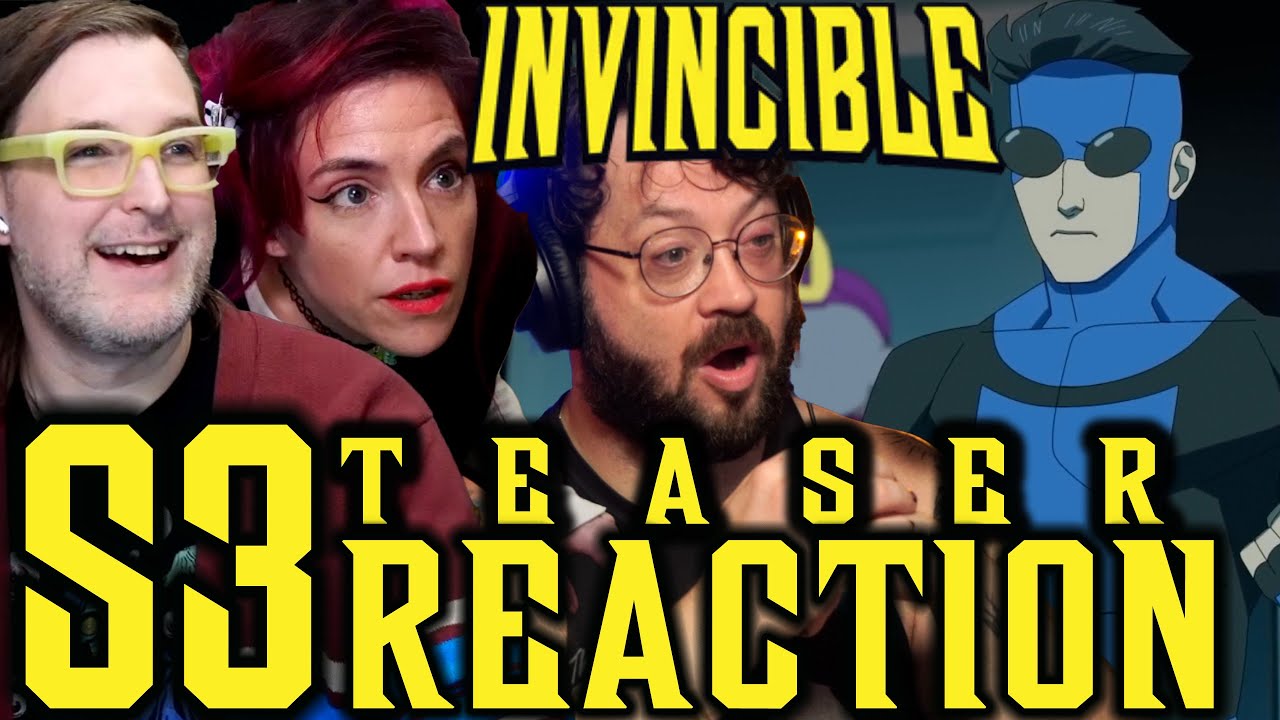 DARK MARK! LFG! // INVINCIBLE S3 TEASER REACTION! - YouTube