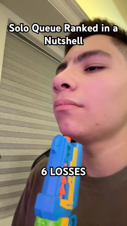 Solo Queue Ranked in a Nutshell #skit #funny #videogames - YouTube