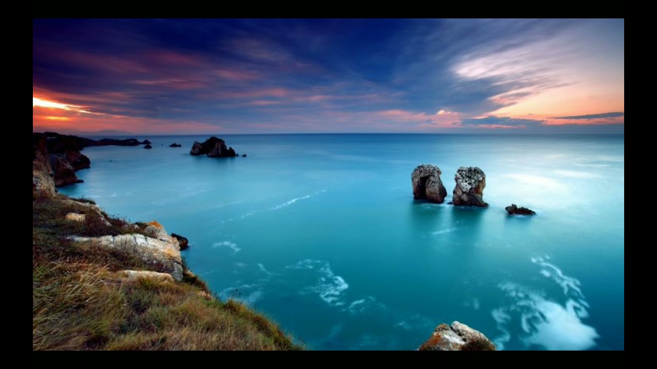 Ən gözəl mənzərə şəkilləri/ Dəniz mənzərələri/ Gün batımı şəkilləri ...