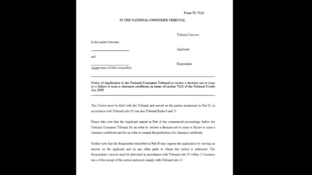 Form Overview: Form TI. 71(3) - YouTube