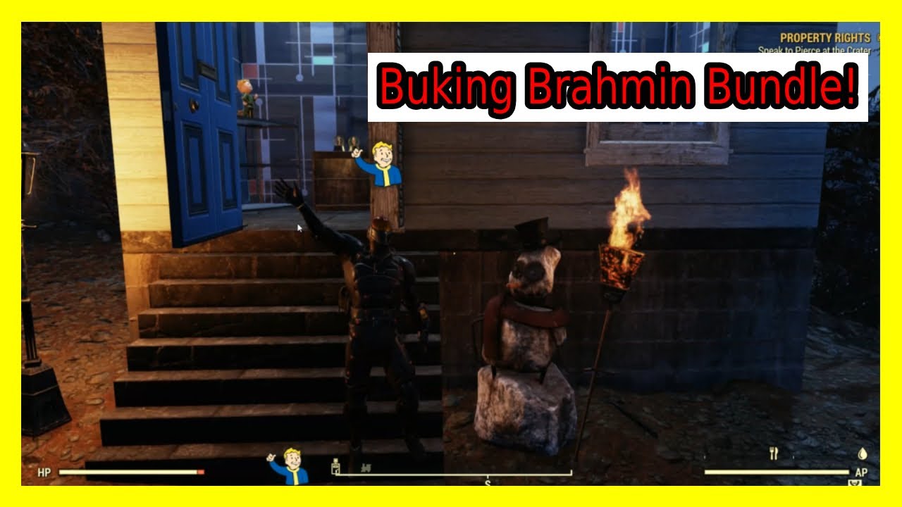 Buking Brahmin Bundle Review! - Fallout 76 - YouTube