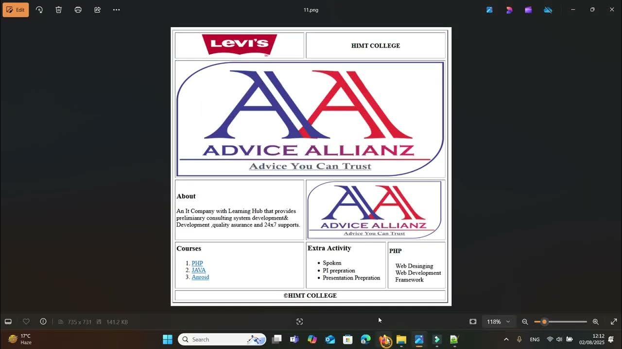 Web designing Assignment-1 Task-8 - YouTube