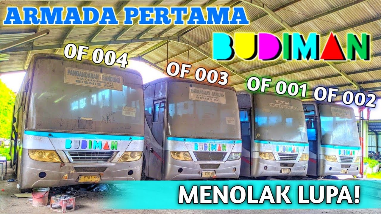 BUS BERSEJARAH PO BUDIMAN | Masih Ada Dan Terjaga Dengan Baik Di Garasi ...
