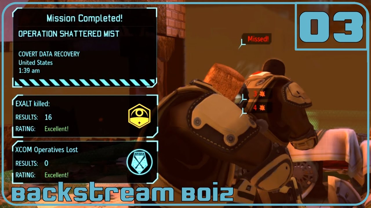 The Whole EXALT team, all at once | XCOM: Enemy Within (03) - YouTube