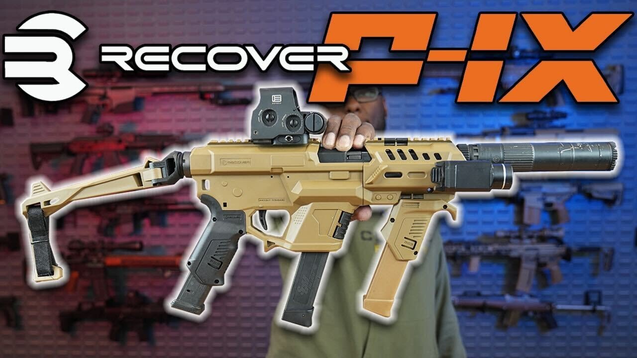 We Turned Our Glock Into An AR PCC?! (Recover Tactical PIX+) - YouTube