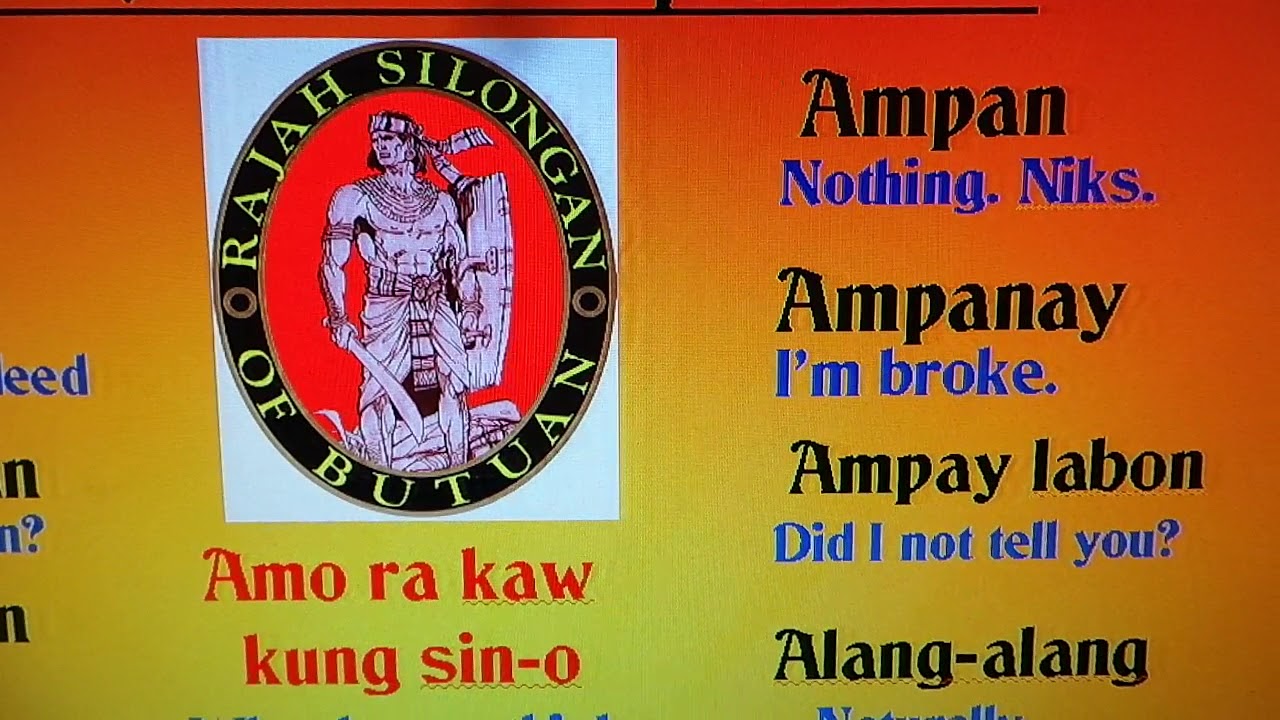 13 COMMON BUTUANON EXPRESSIONS - YouTube