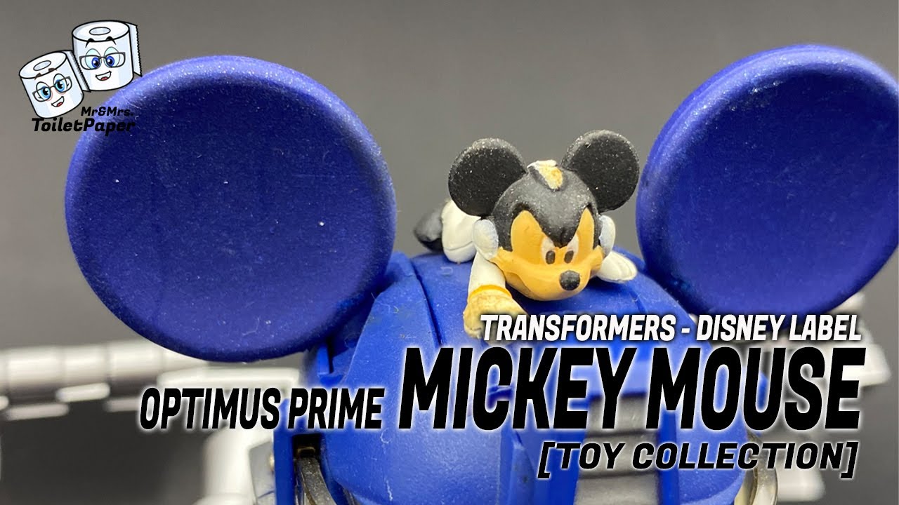[Transformers Disney Label] Optimus Prime Mickey Mouse - YouTube