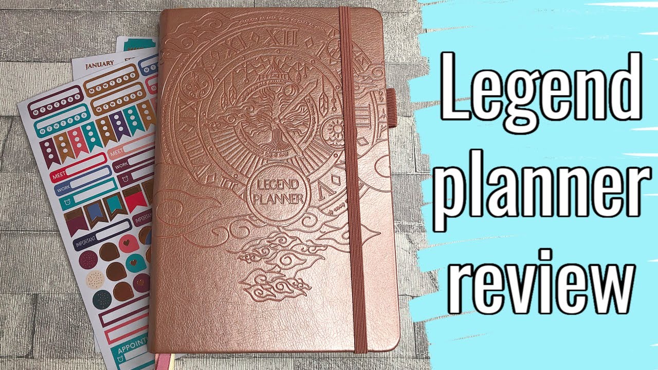 Legend planner review | Victoria in Detail - YouTube