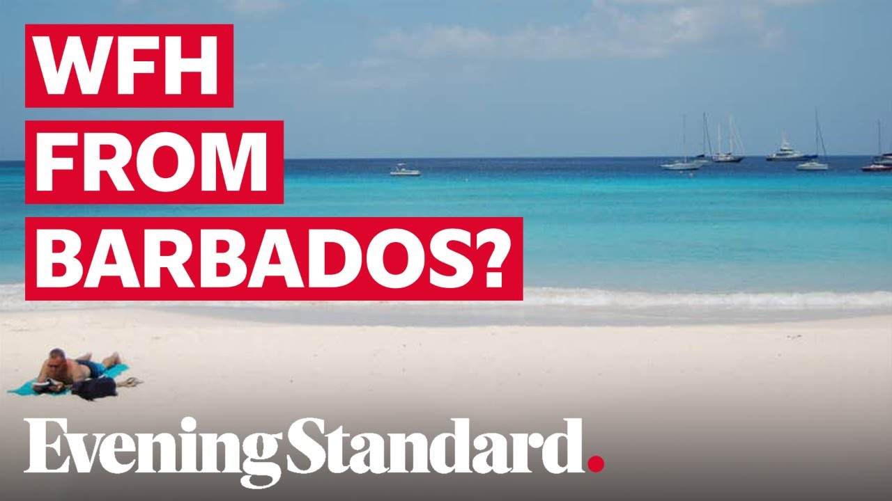 Work remotely from Barbados for up to a year under new scheme - YouTube