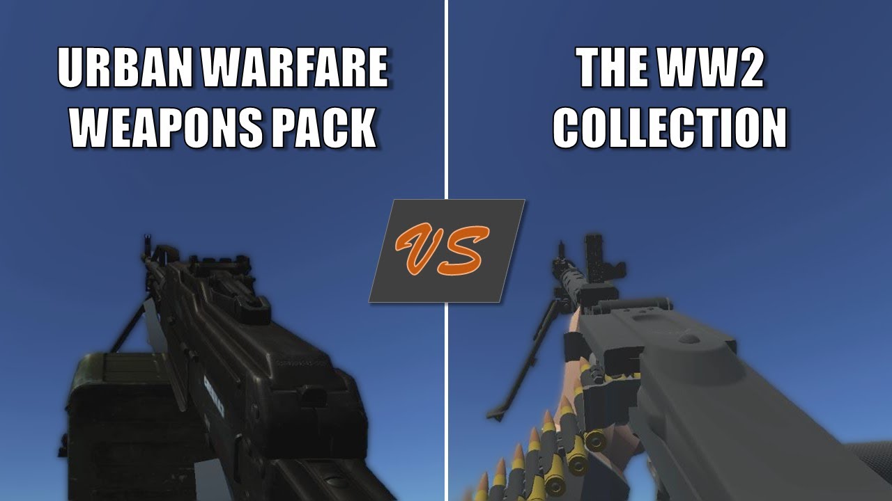 Urban Warfare Weapons vs The WW2 Collection Weapons - Ravenfield Weapon ...