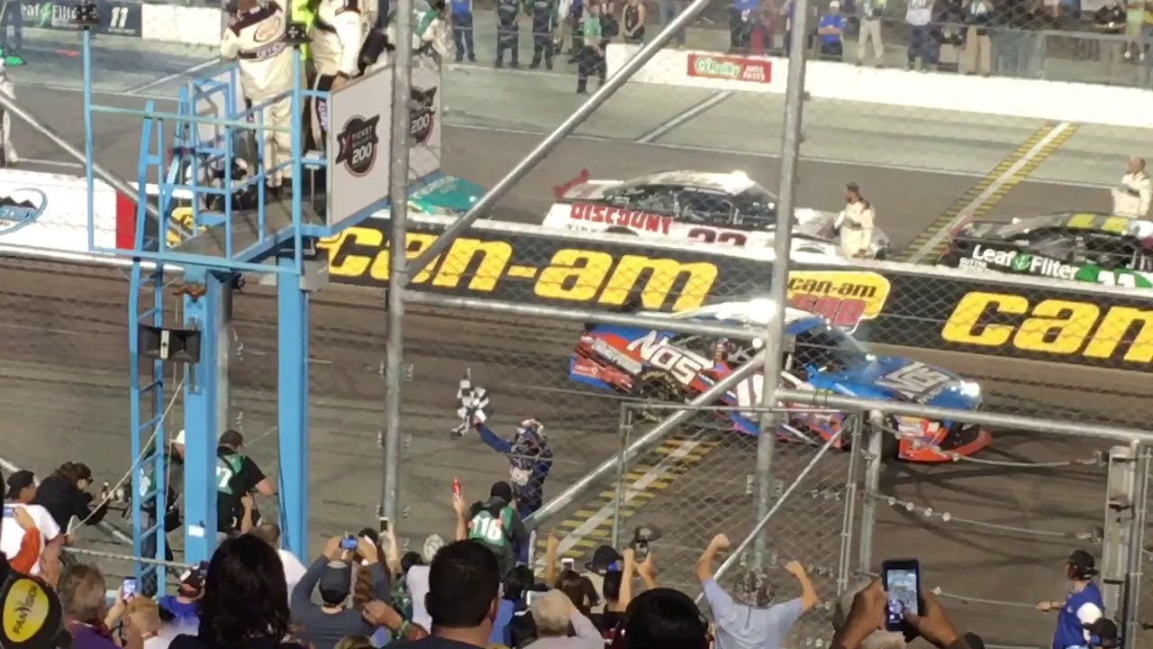 Kyle Busch 2016 Phoenix Xfinity race win - YouTube
