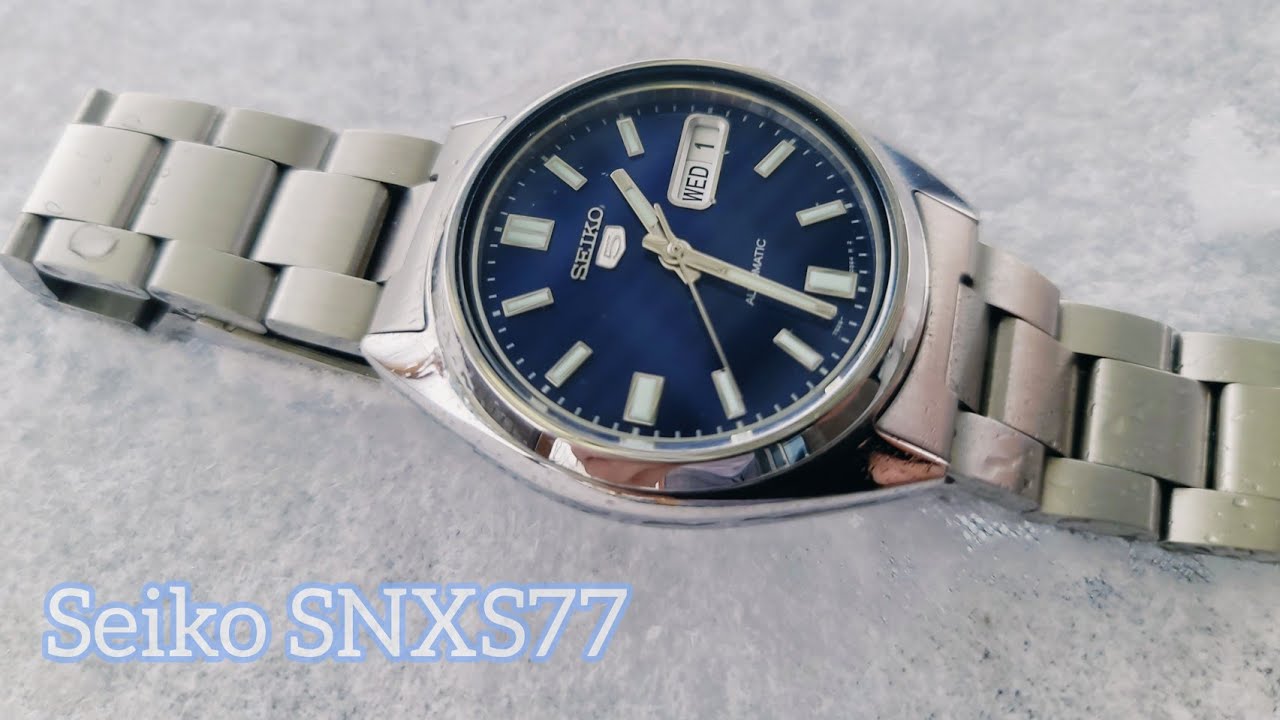 Seiko SNXS77 brought back SARB memories for me - YouTube