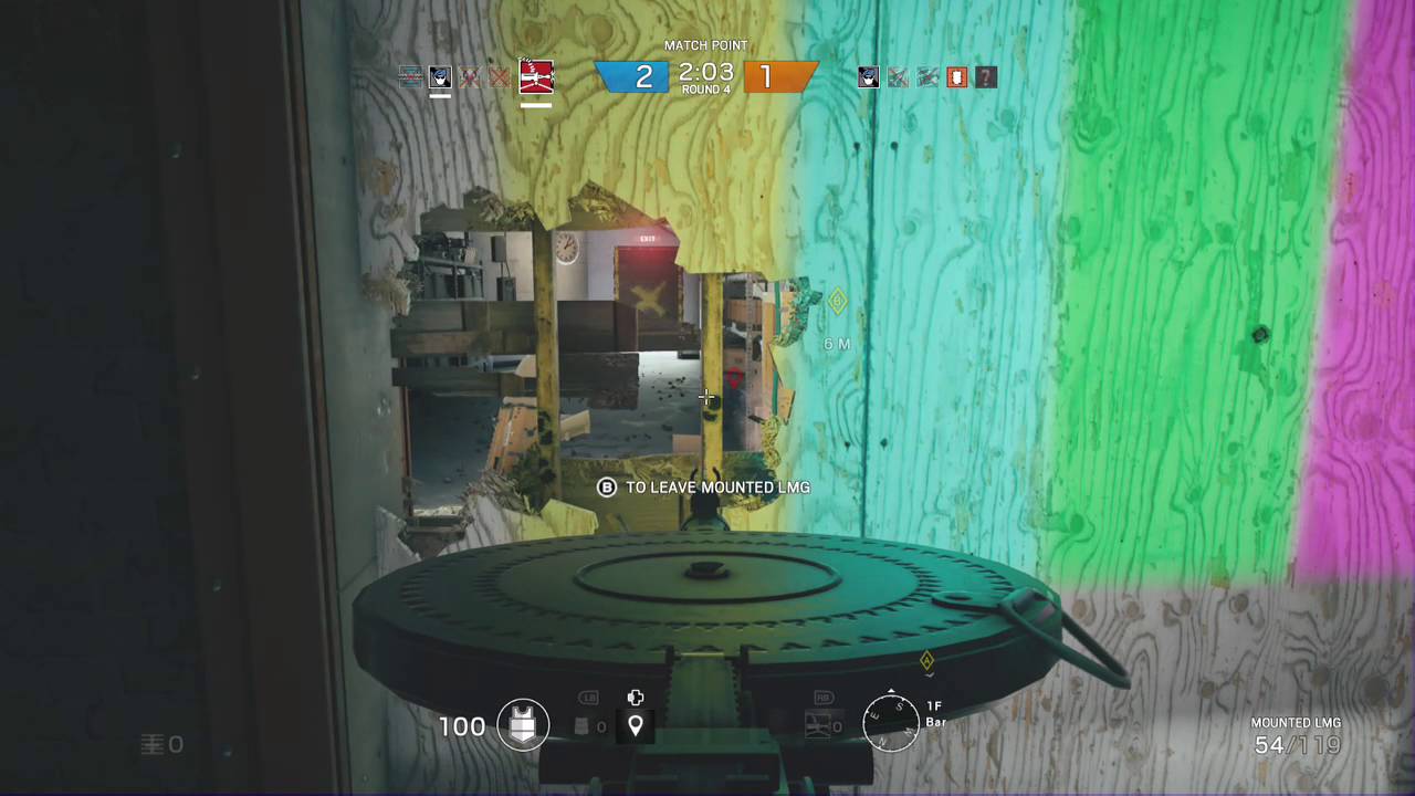 Rainbow Six Siege Tachanka 3.0. Melts Blackbeards Shield - YouTube