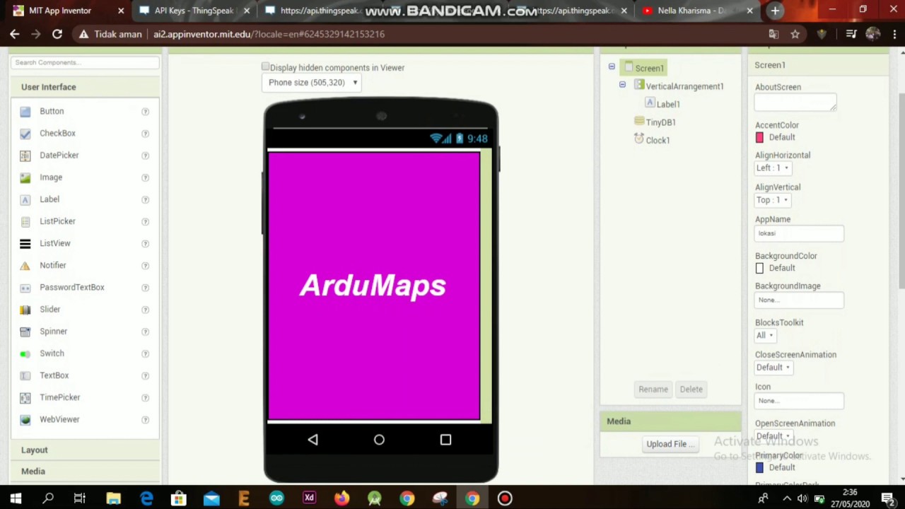 Make Apps Tutorial | Read the Multiple Data from Thingspeak.com | PART 1 - YouTube